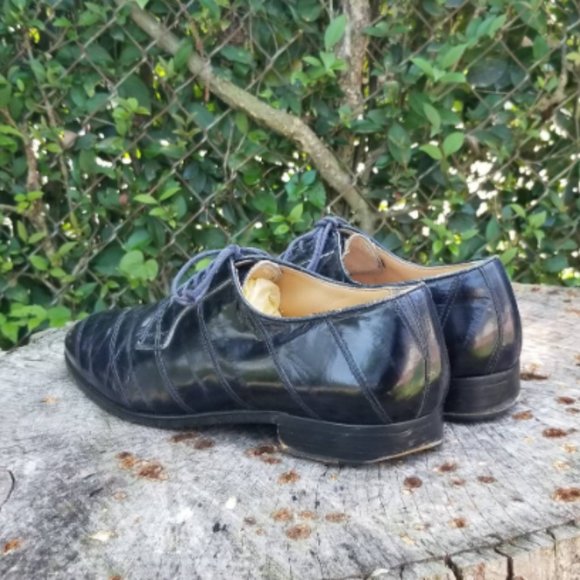 Carlo Morandi | Shoes | Vintage Eel Skin Dress Shoes By Carlo Morandi ...